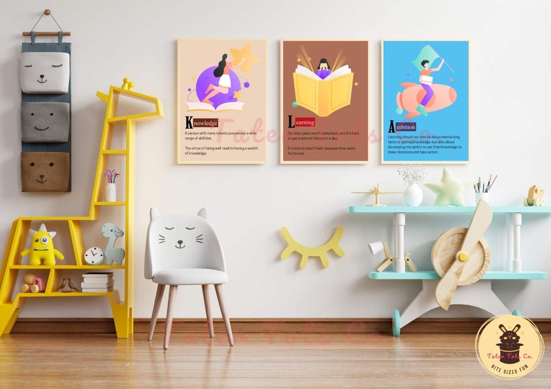 Positive Character Traits Posters: Classroom Wall Art (digital Download ...
