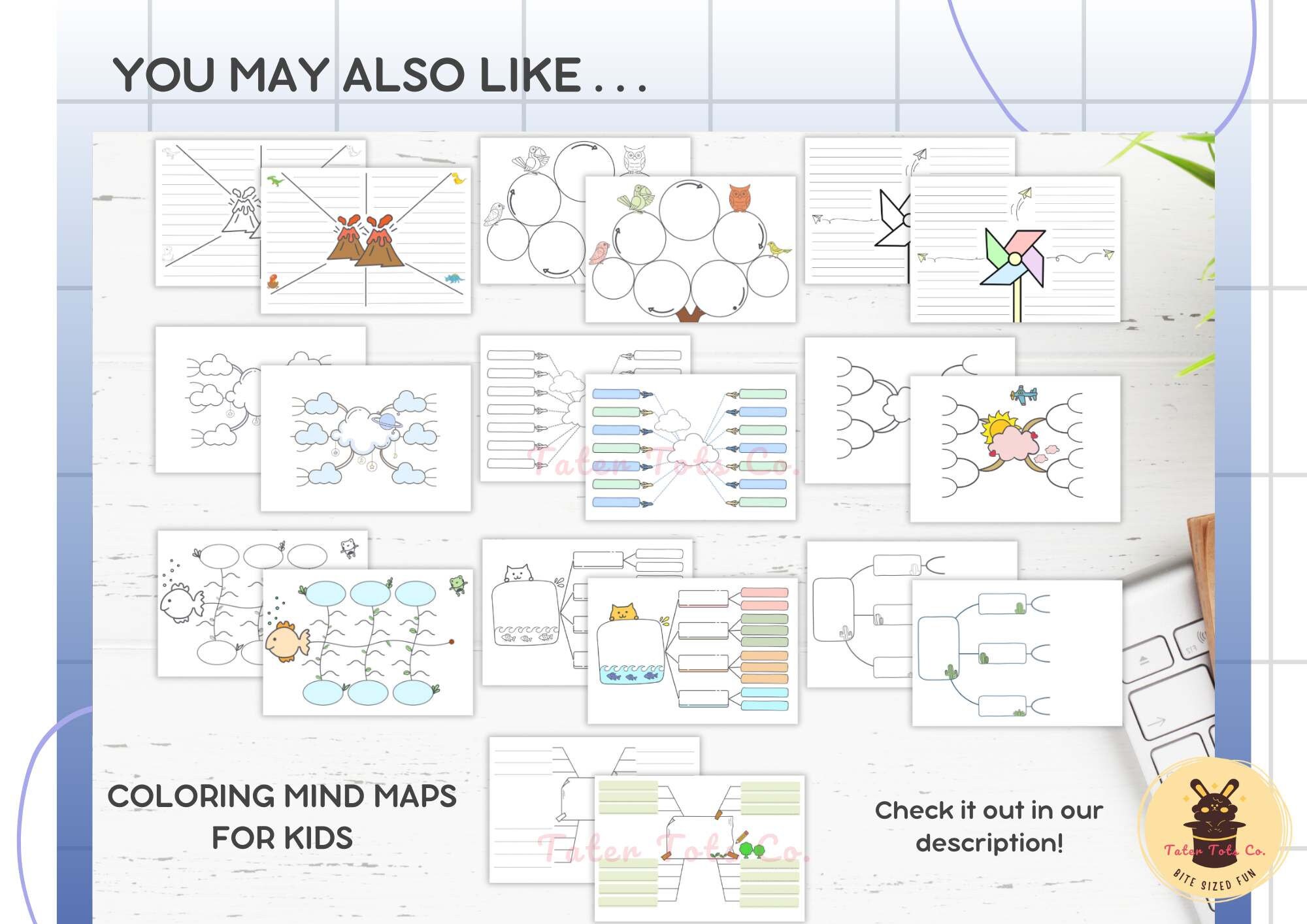 Book Report and Reading Note Graphic Organizer Templates Bundle: Boost ...