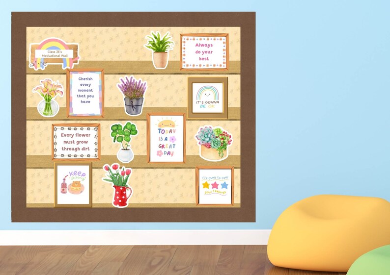 DIY Decorative Motivational Shelf Classroom Decor Pack With Editable ...