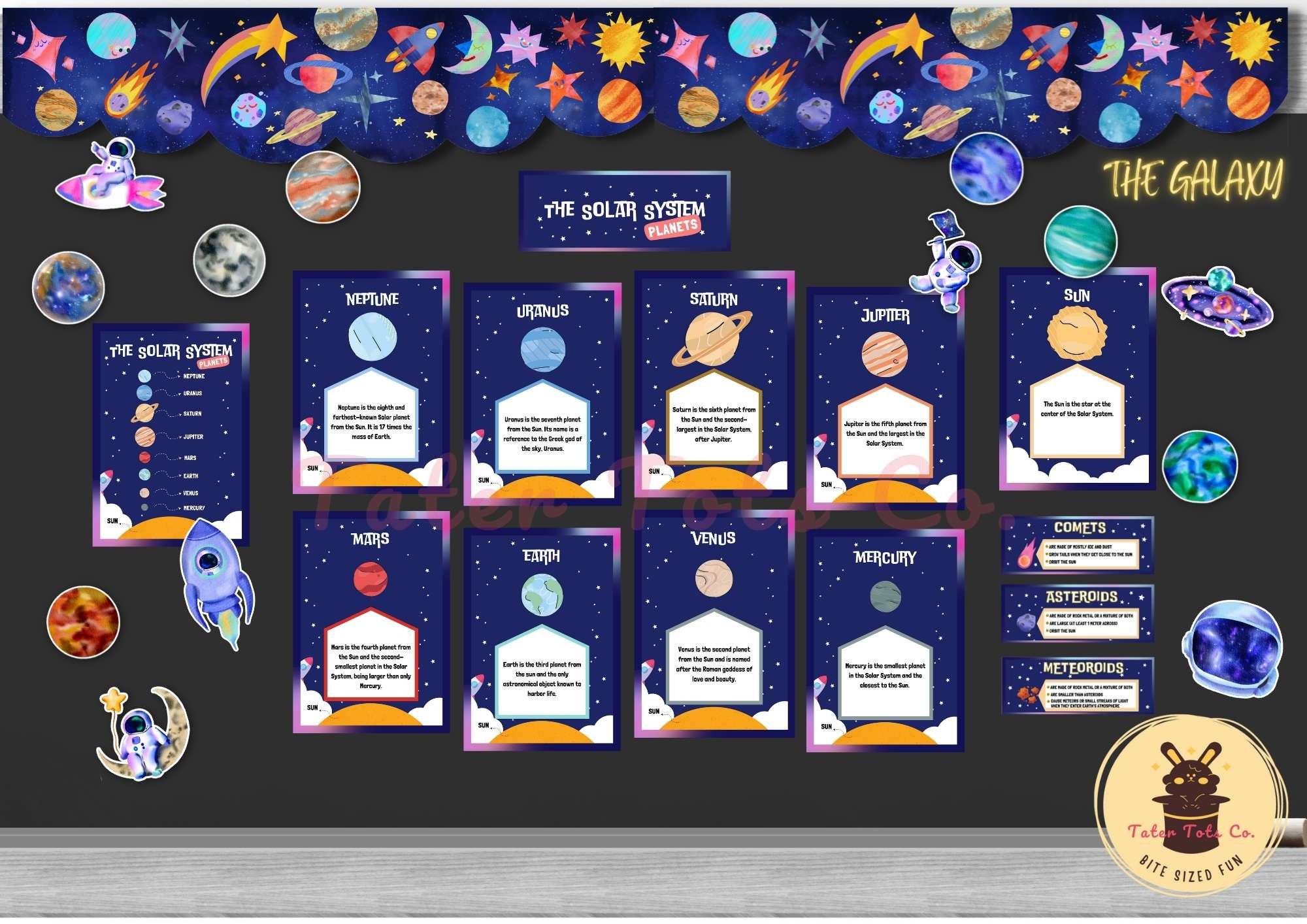 Solar System Classroom Decorations Bulletin Boards