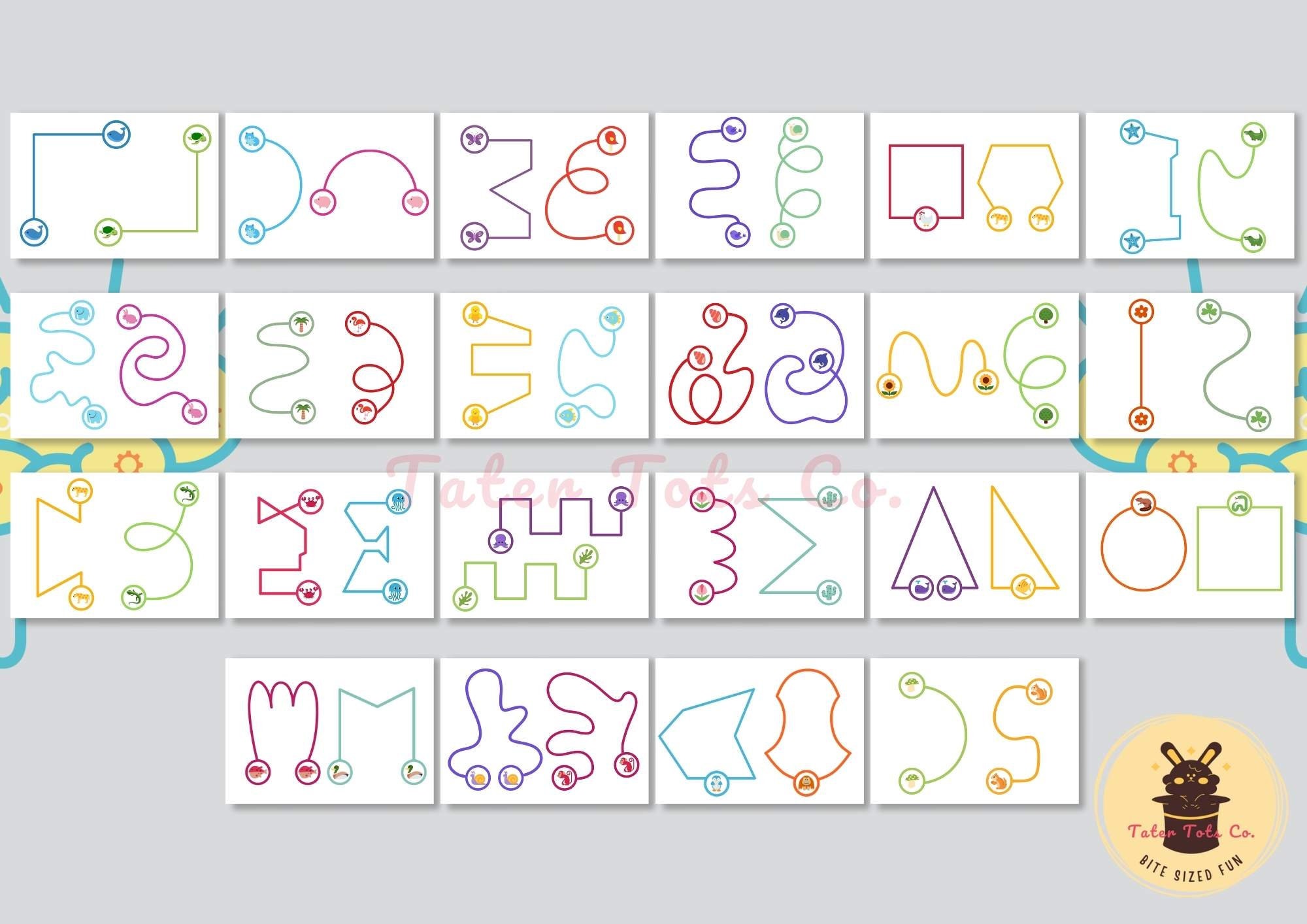 Double Doodle Bilateral Brain Game - Intermediate Level for Cognitive ...