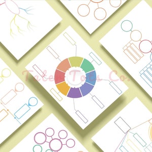 Color Mind Map Templates: Enhance Classroom Note-taking and ...