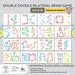 Double Doodle Bilateral Finger Mazes, Colorful and Cute Theme ...