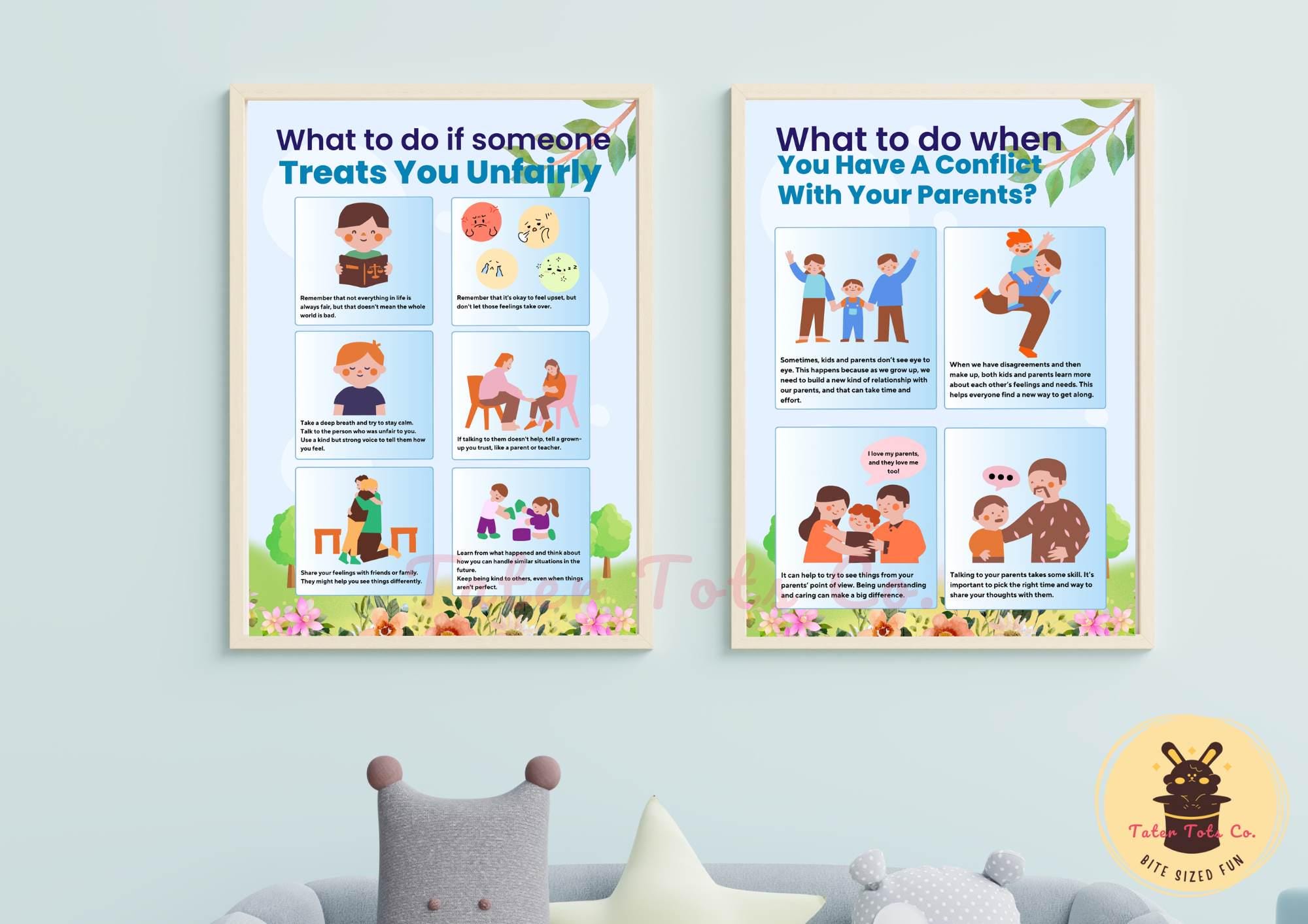 Mental Health Posters: Kid-friendly Infographics for Elementary ...