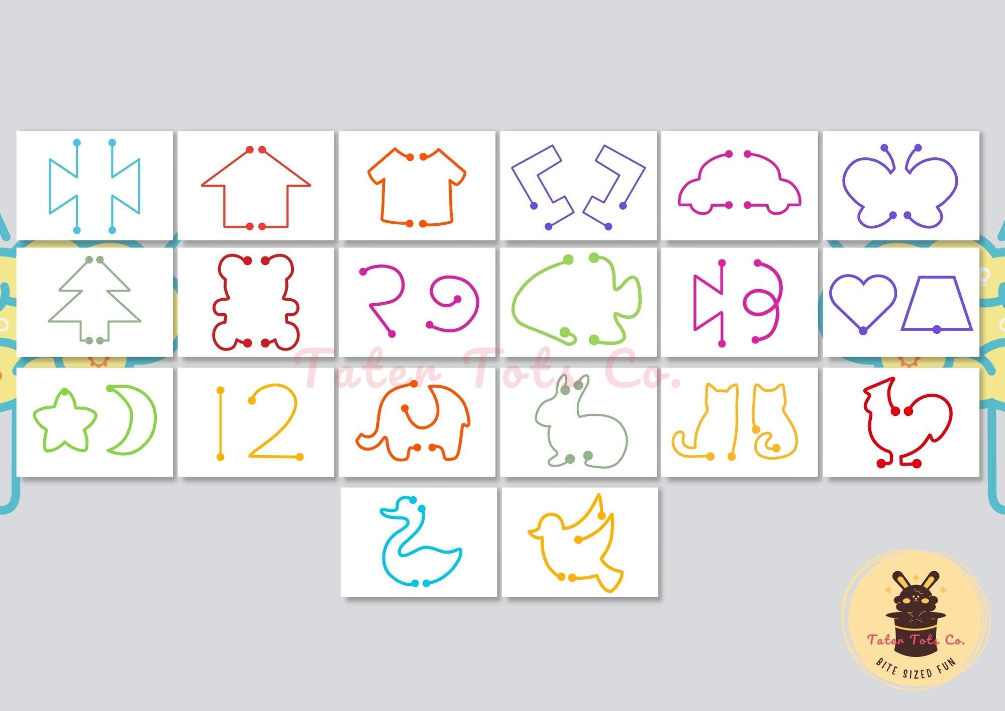 Finger Mazes Double Doodle Bilateral Brain Game - Beginner to Advance ...