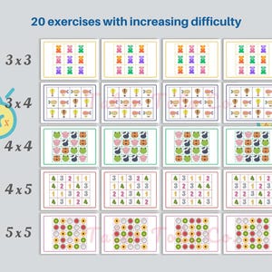 Visual Scanning: Spot Four Different Items - Boost Memory Skills and ...