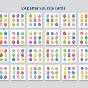 Easter Egg Matching and Memory Card Game - Brain and Attention Training ...
