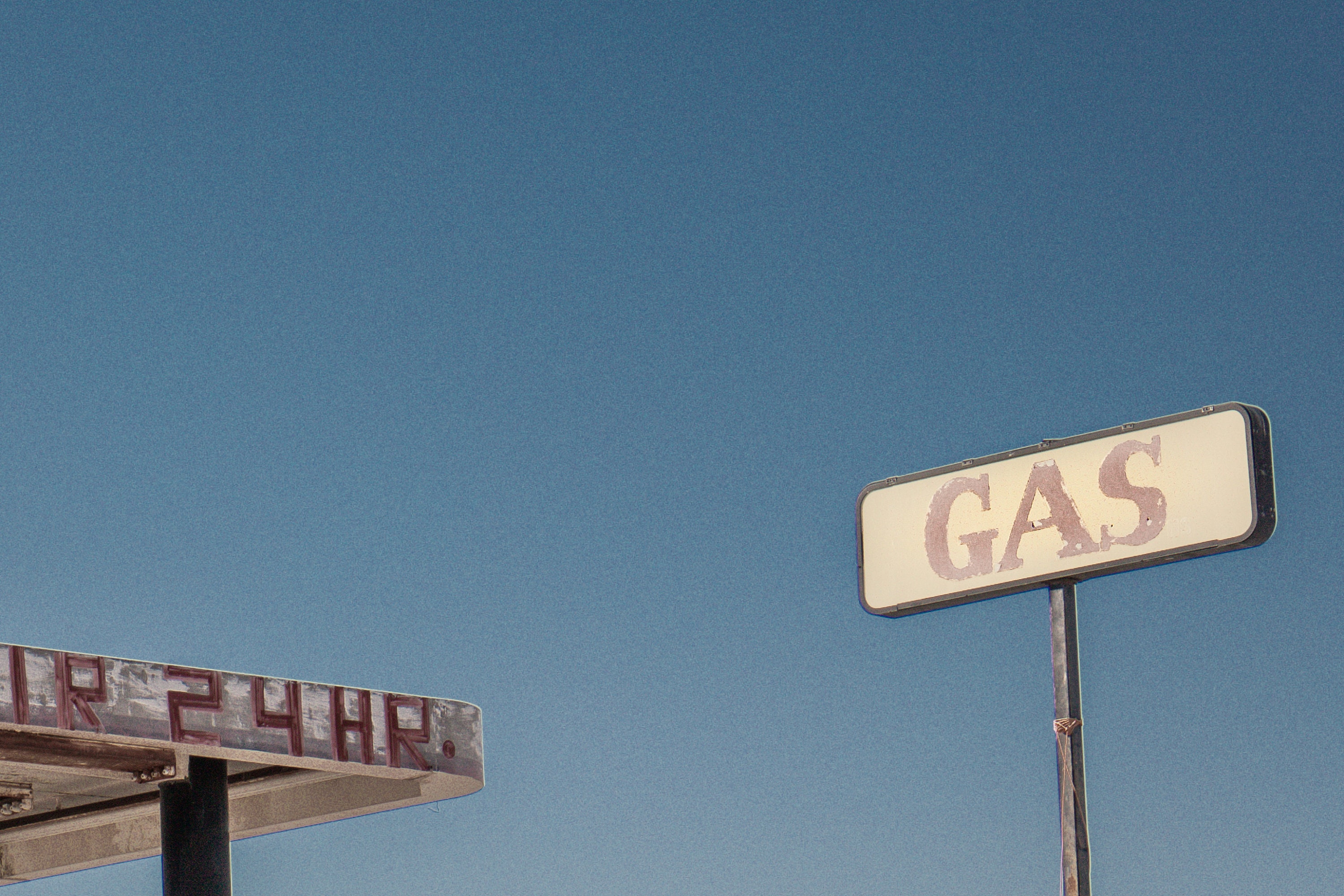 Gas Station Print Wall Decor, Vintage Desert Gas Station, California ...
