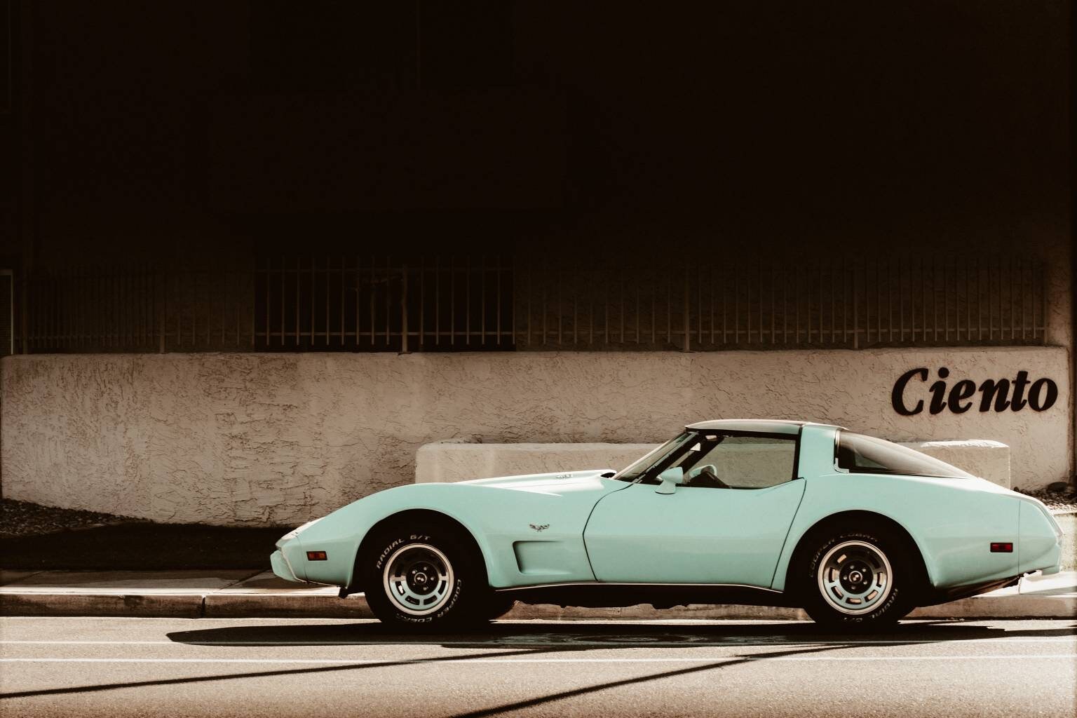 Vintage Corvette Printable Art, Classic Car Fine Art Photography ...