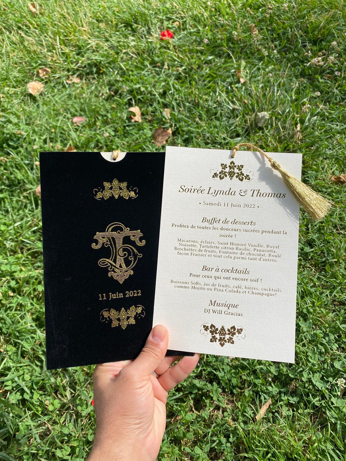 Wedding Invitation. Luxury Black Velvet Envelope With Stylish - Etsy
