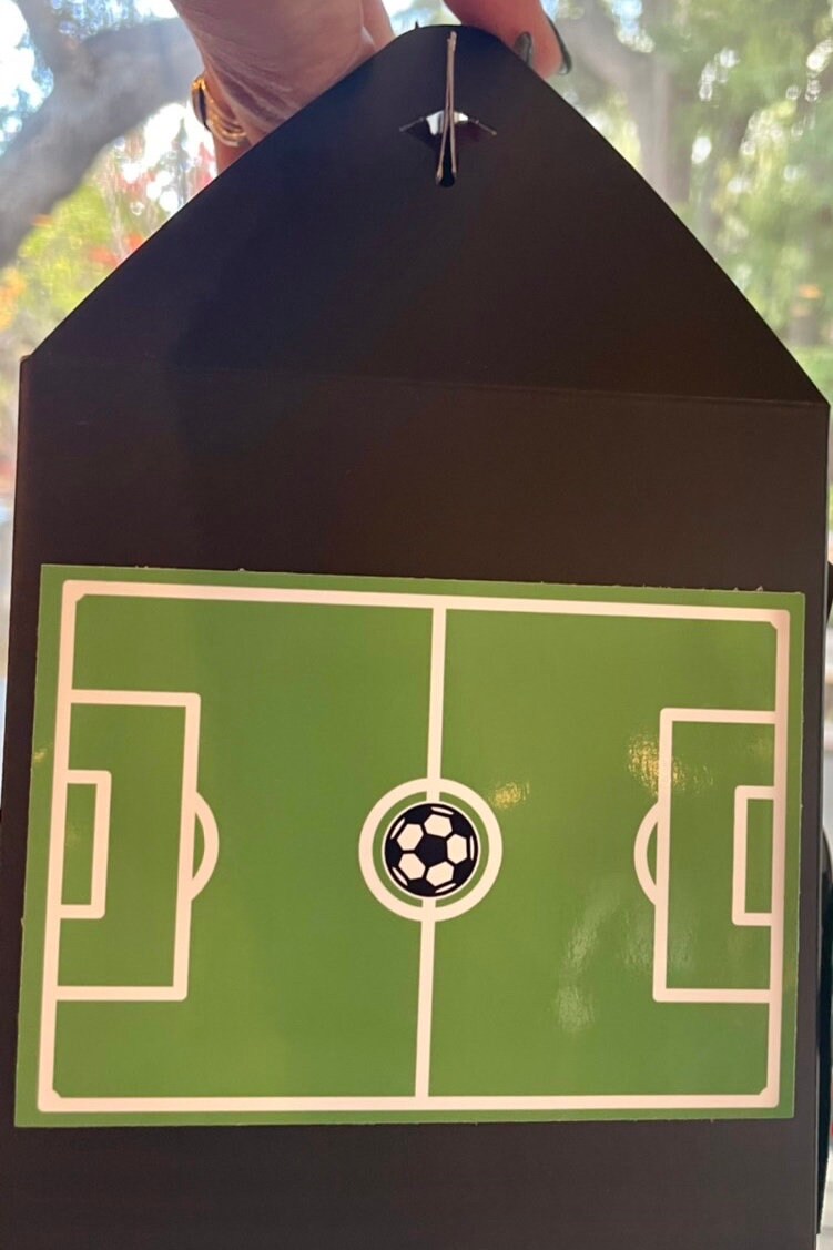 Soccer Personalized Favors Goodie Boxes for World Cup Birthday Party. 6 ...