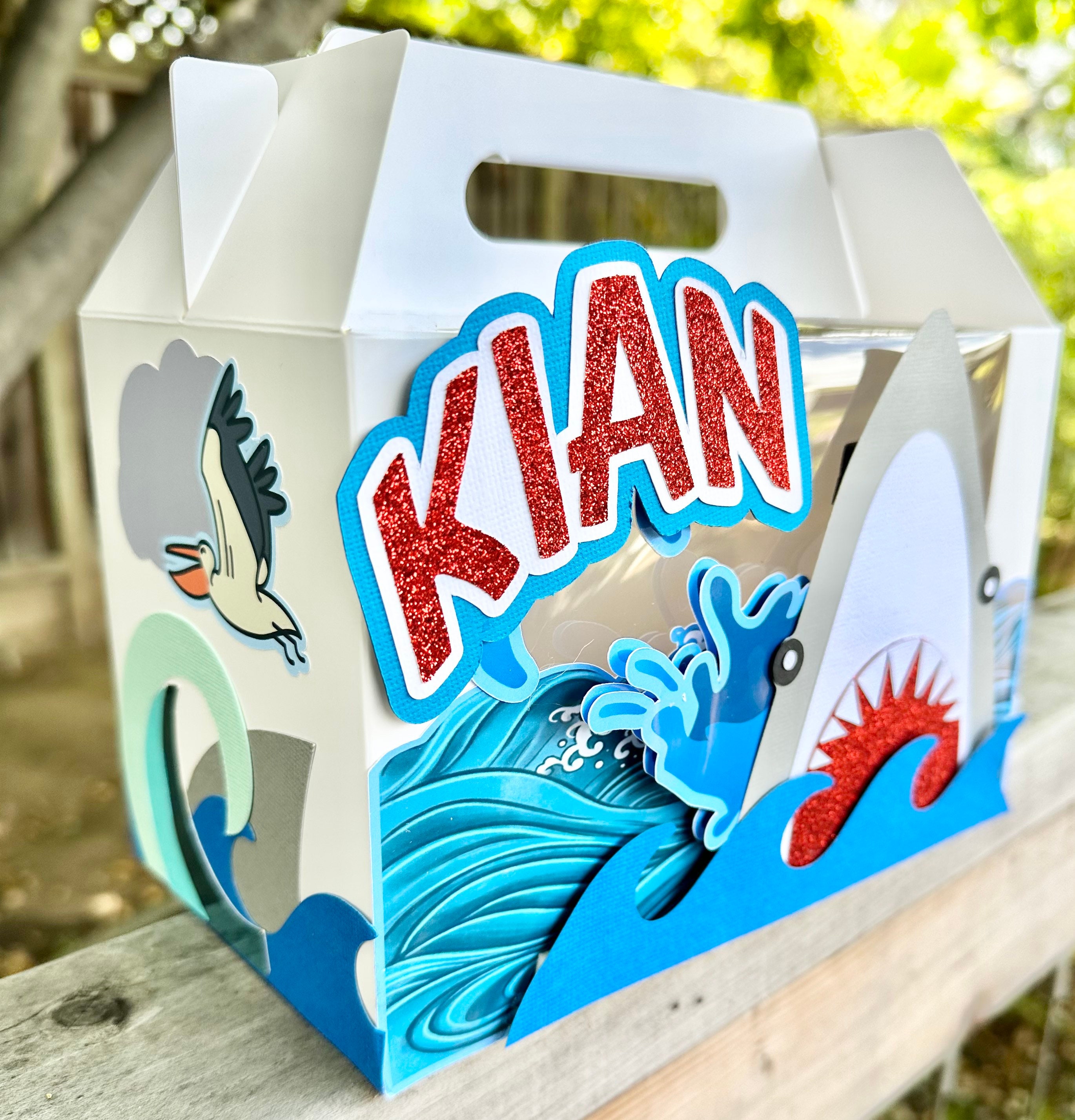 Birthday Party Decorations 24 Shark Happy Birthday Water Bottle Labels ...