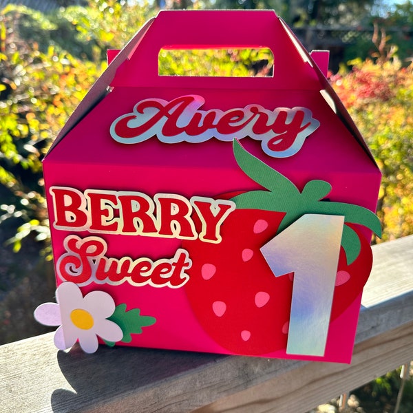Strawberry Boxes - Etsy