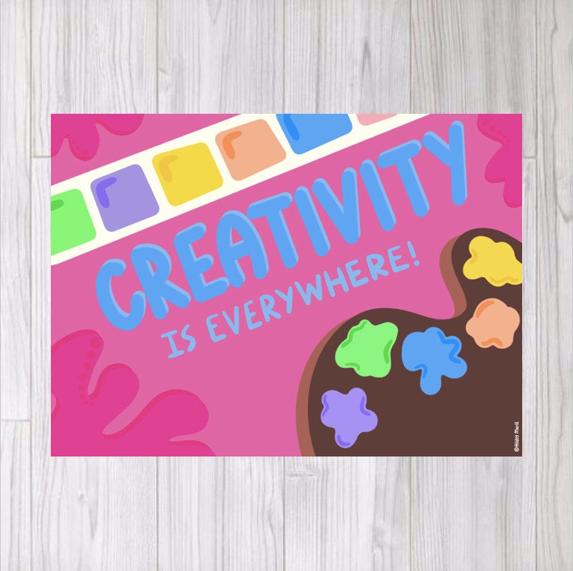Artsy Pen Pal Kit Digital Download | Pen Pal Packet | Snail Mail | PDF ...