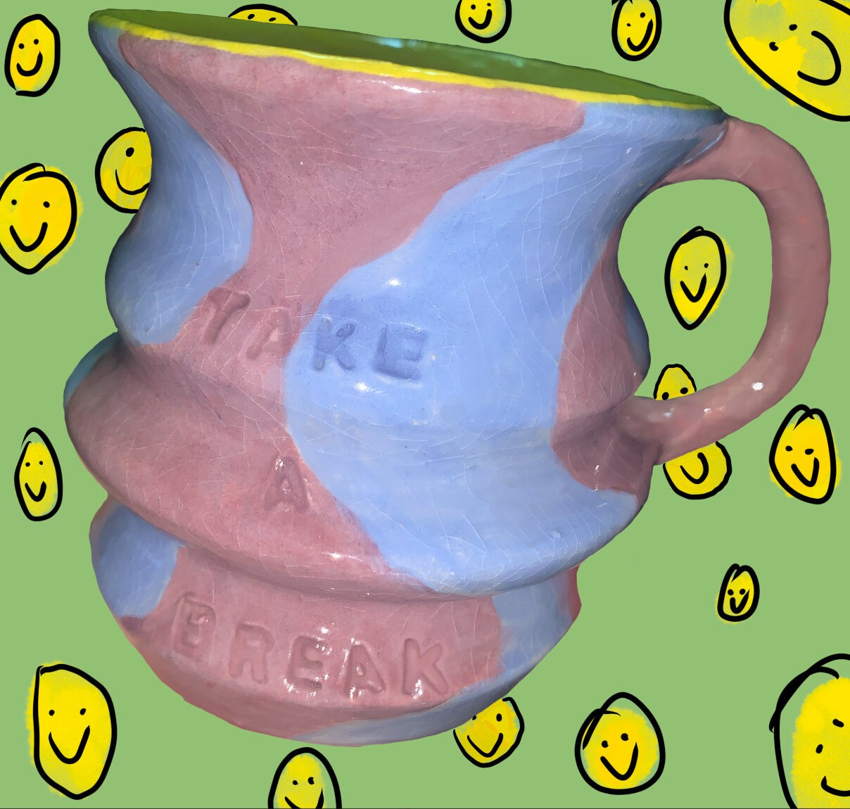 Take A Break Customizable Mug - Etsy UK