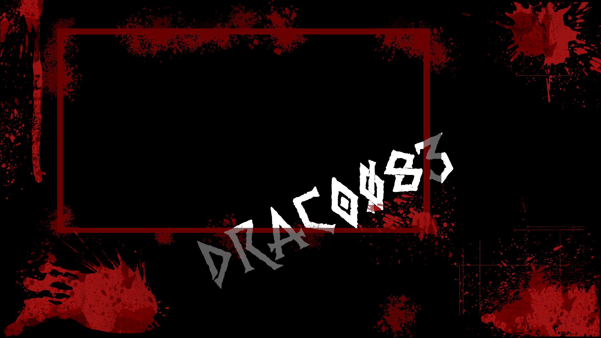 Blood Twitch Overlays Pack - Etsy