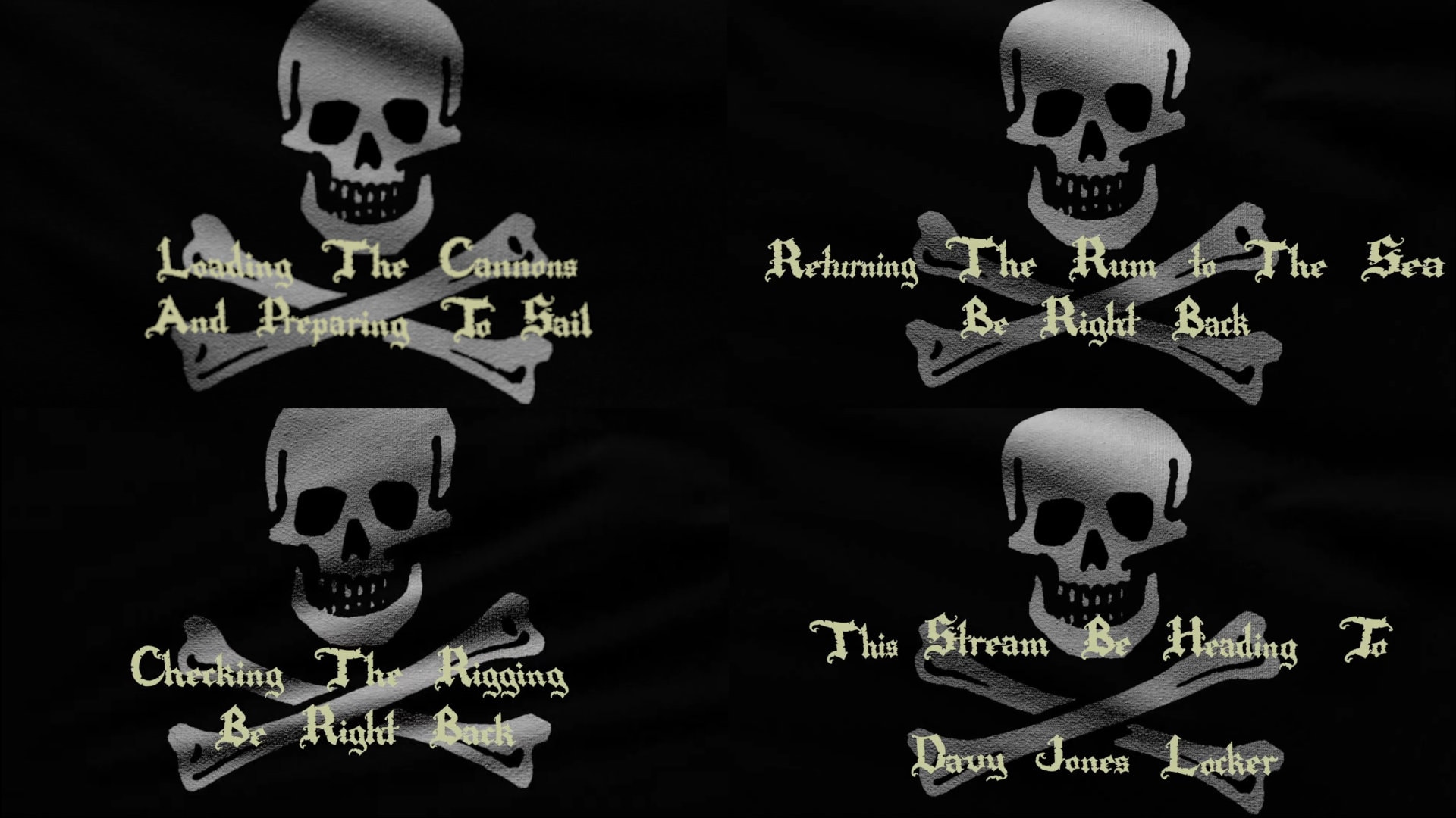 Animated Pirate Stream Screens - Etsy