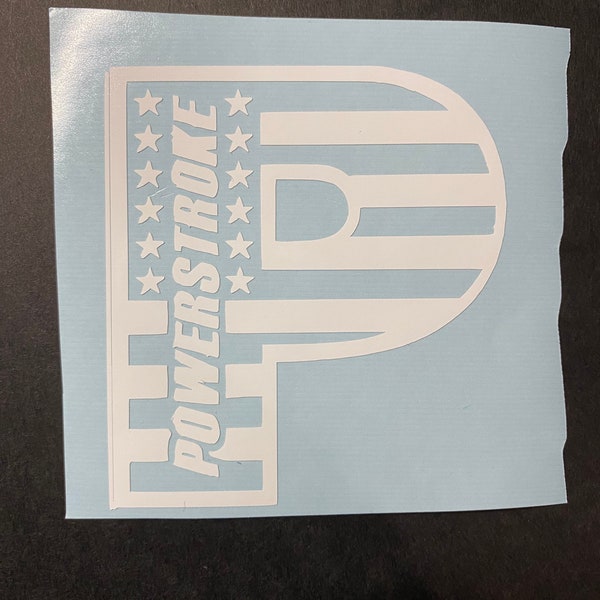 F250 American Flag Decal - Etsy