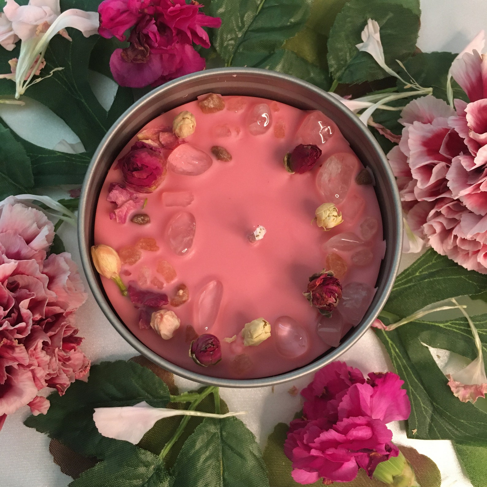 Grapefruit Rose Scented Candle | 100% Pure Soy Candle | Infused With ...
