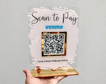 Cash App Qr Code Sign | Etsy