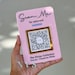 Mini QR Code Display Sign - Etsy
