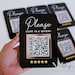 Mini QR Code Display Sign - Etsy Canada