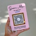 Mini QR Code Display Sign - Etsy Canada
