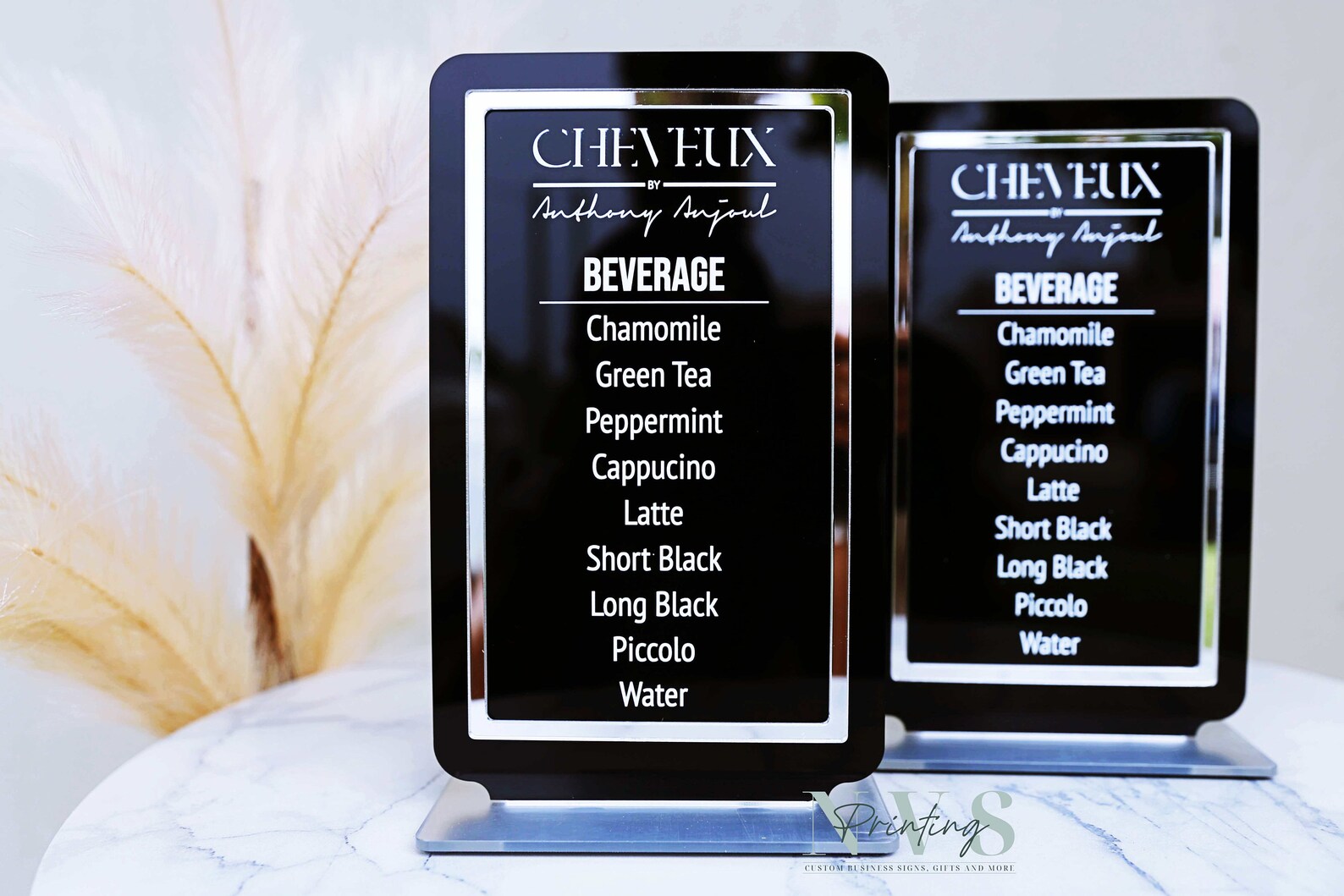 Drink Menu Display Restaurant Event Wedding Sign Display - Etsy Australia