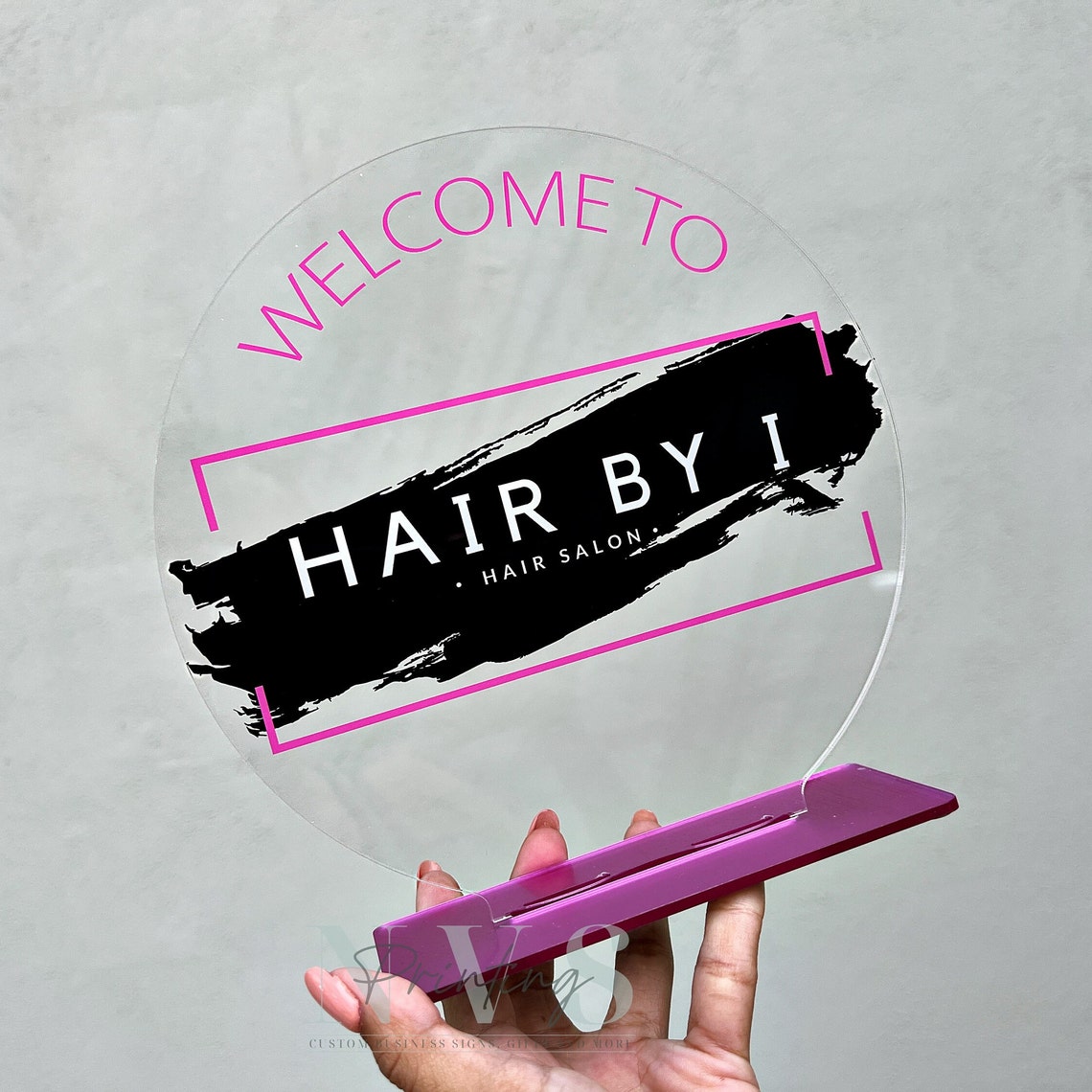 Business Logo Sign Welcome Logo Sign Custom Business Sign - Etsy