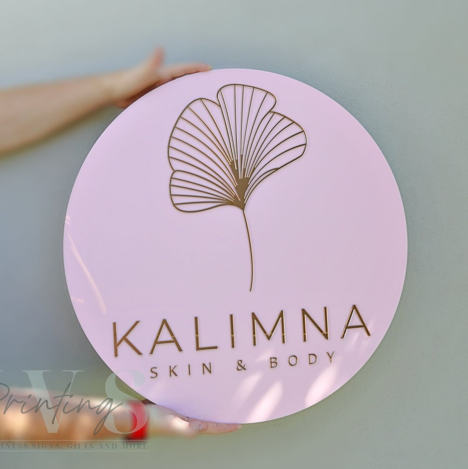 Custom Round Business Sign 3D Logo Sign Business Signage - Etsy