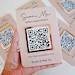 Mini QR Code Display Sign - Etsy Australia