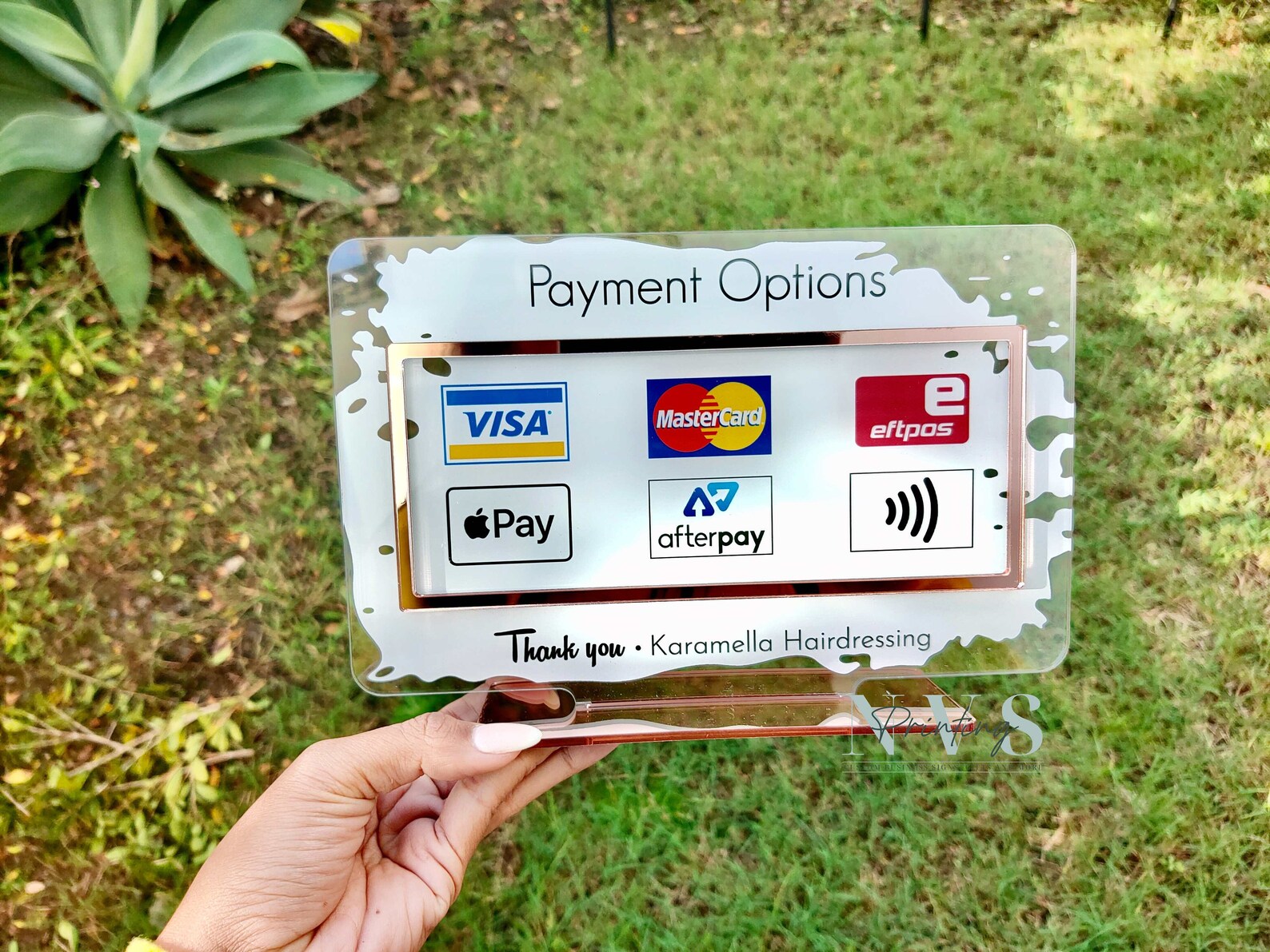 Business Payment Option Sign Credit Card Payment Sign EFTPOS - Etsy ...