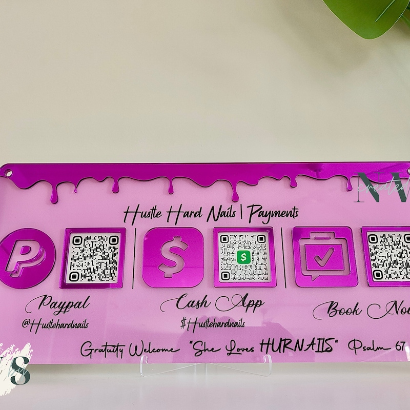 Cash App Plaque - Etsy