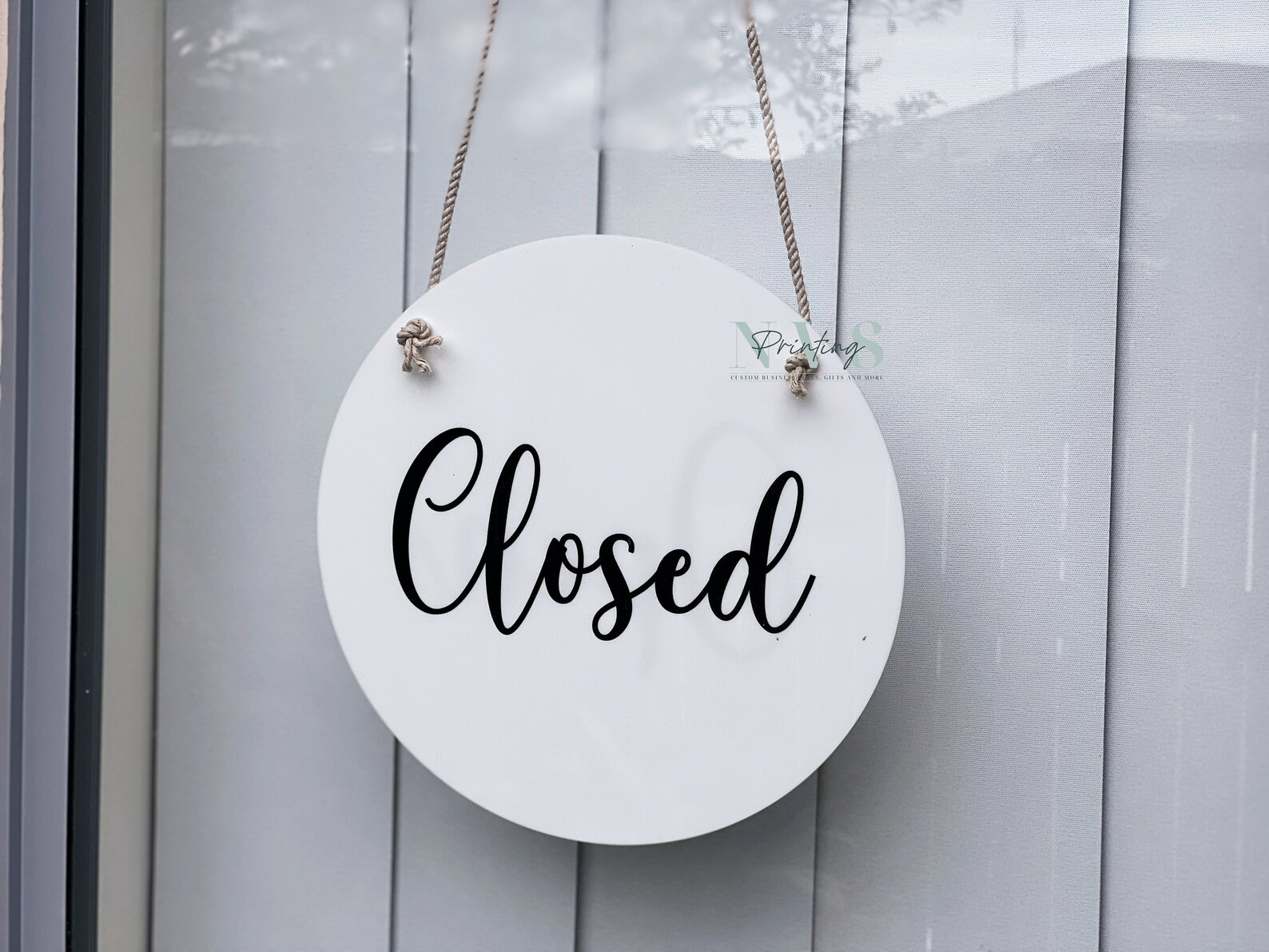 Open Closed Sign 3D Letters Double Sided Business Signage Door Welcome ...