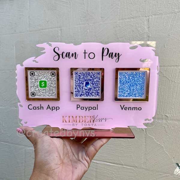 Multi Qr Code Display - Etsy