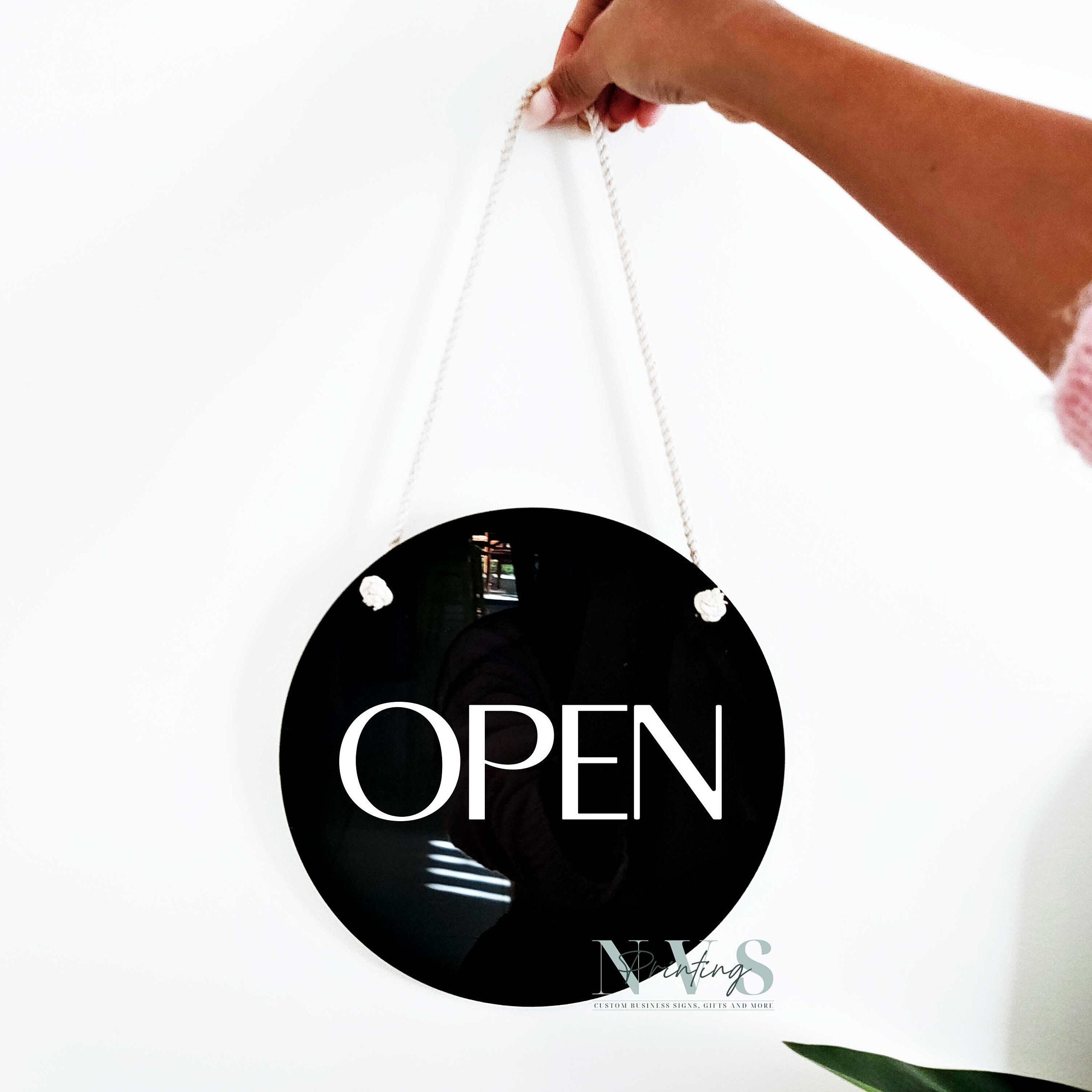 Open Closed Sign 3D Letters Double Sided Business Signage Door - Etsy ...