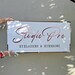 Rectangle Business Sign, Logo Sign, Custom Business Signage, Acrylic ...