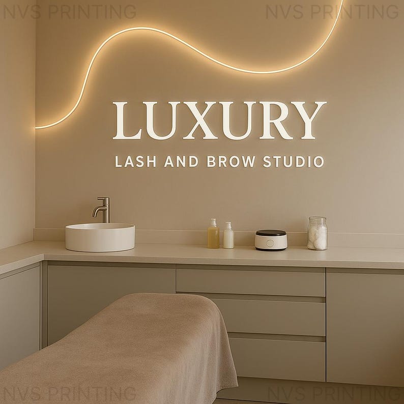 Custom Business Logo Lettering Sign – Custom Cut-out Logo or Letters ...