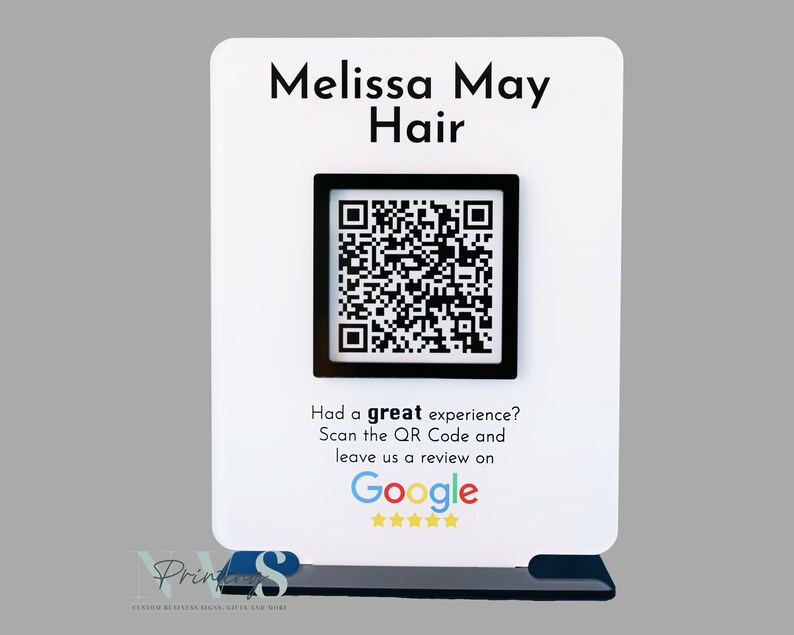 Business QR Code Google Review Sign for Businesses Yelp - Etsy Australia