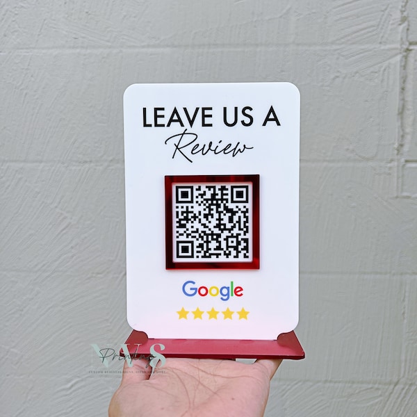 Business Qr Code Poster - Etsy