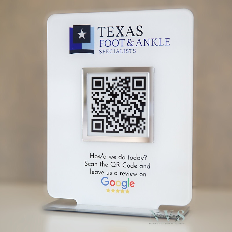 Google Review Sign - Etsy