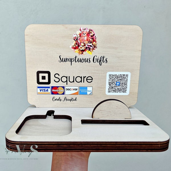 Square Payment Sign - Etsy