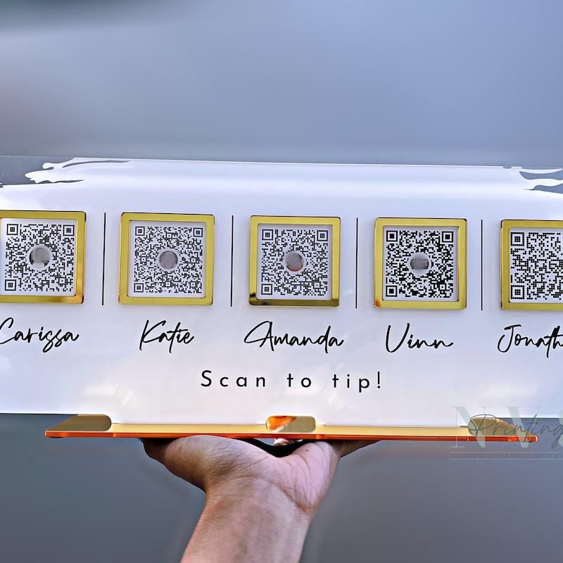 Qr Code Stand - Etsy