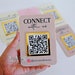 Mini QR Code Display Sign - Etsy