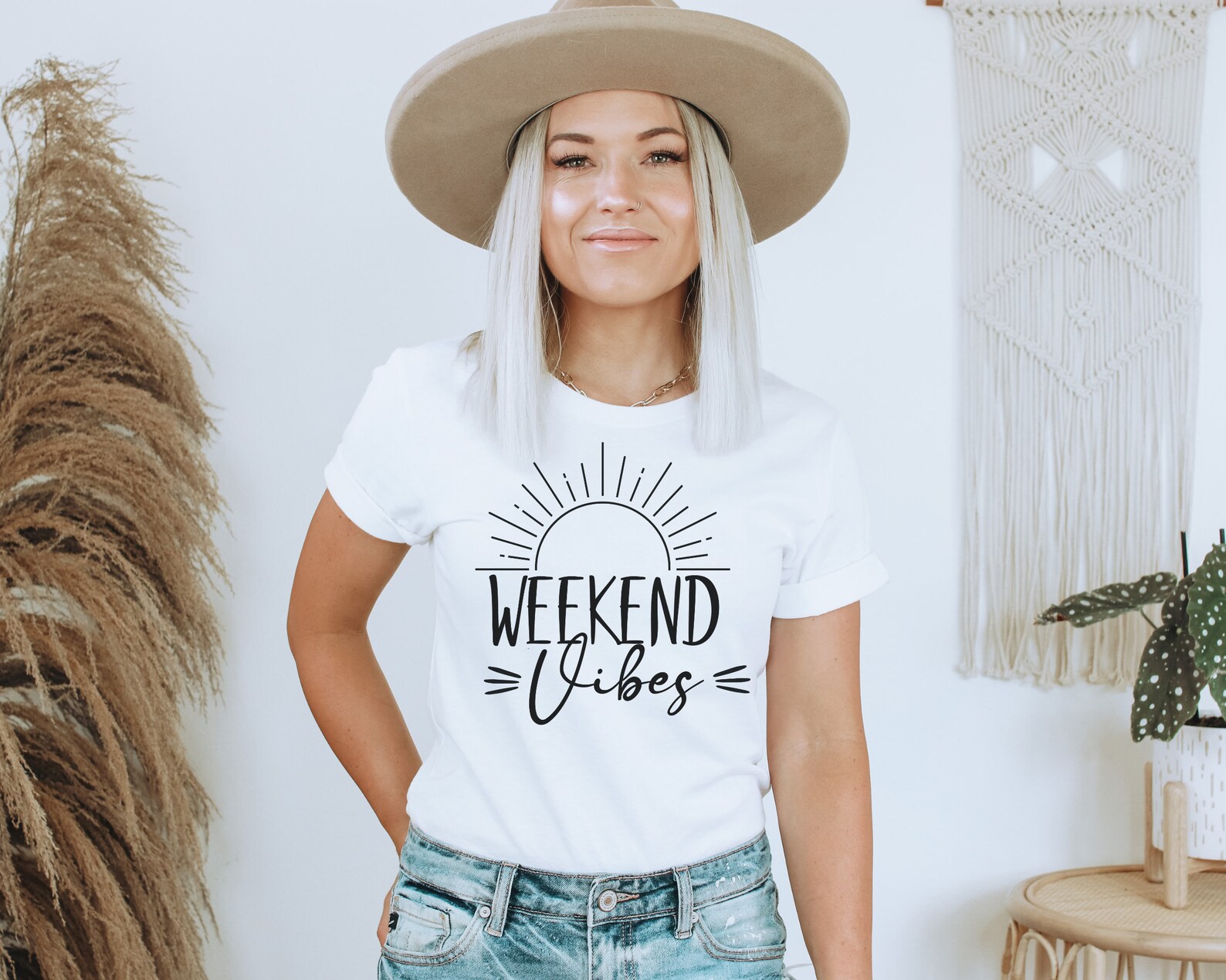 Weekend Vibes Svg Hello Weekend Svg Summer Vacay Svg - Etsy