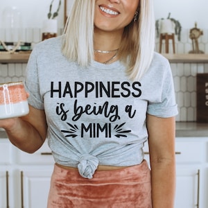 Happiness is Being A Mimi Svg Png | Being A Grandma | Best Mimi Ever ...