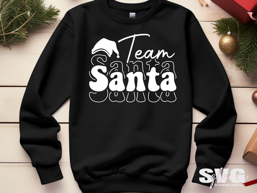 Team Santa SVG PNG | Christmas Shirt Svg | Christmas Jumper Svg ...