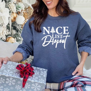 Nice List Dropout Svg Png | Santa's Naughty & Nice List | Dear Santa ...