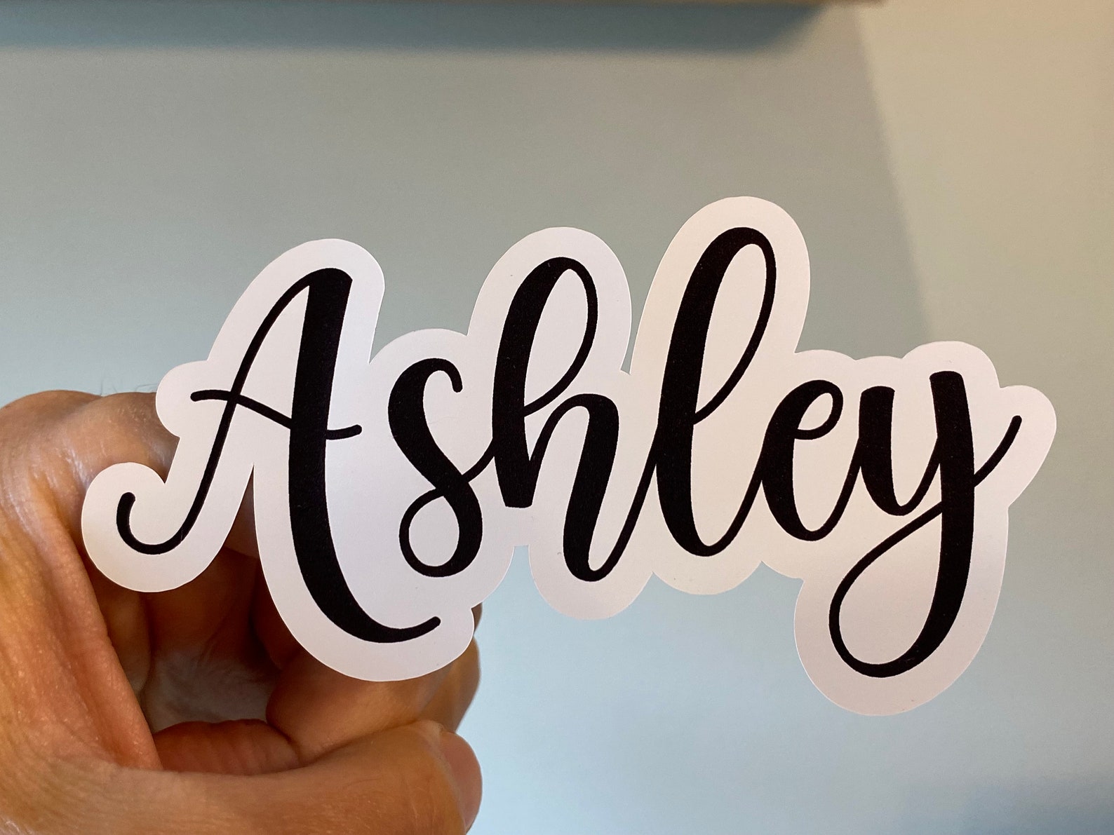 Custom Name Die Cut Name Stickers Custom Name Decal | Etsy