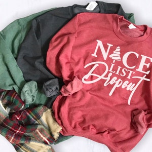 Nice List Dropout Svg Png | Santa's Naughty & Nice List | Dear Santa ...